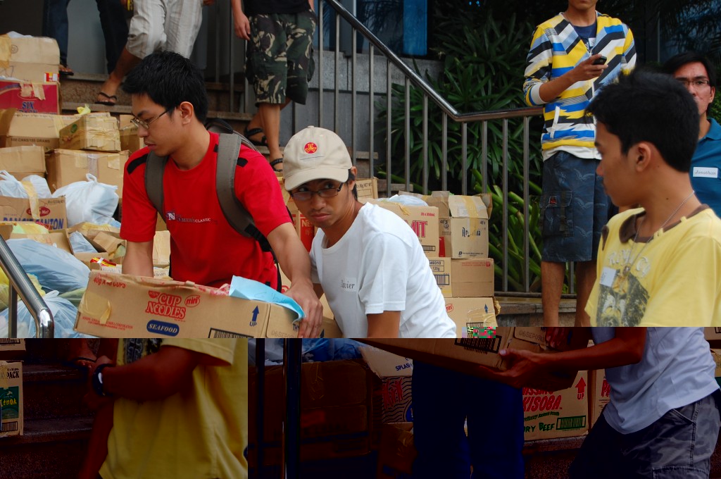 On Ondoy relief efforts - Ganns Deen